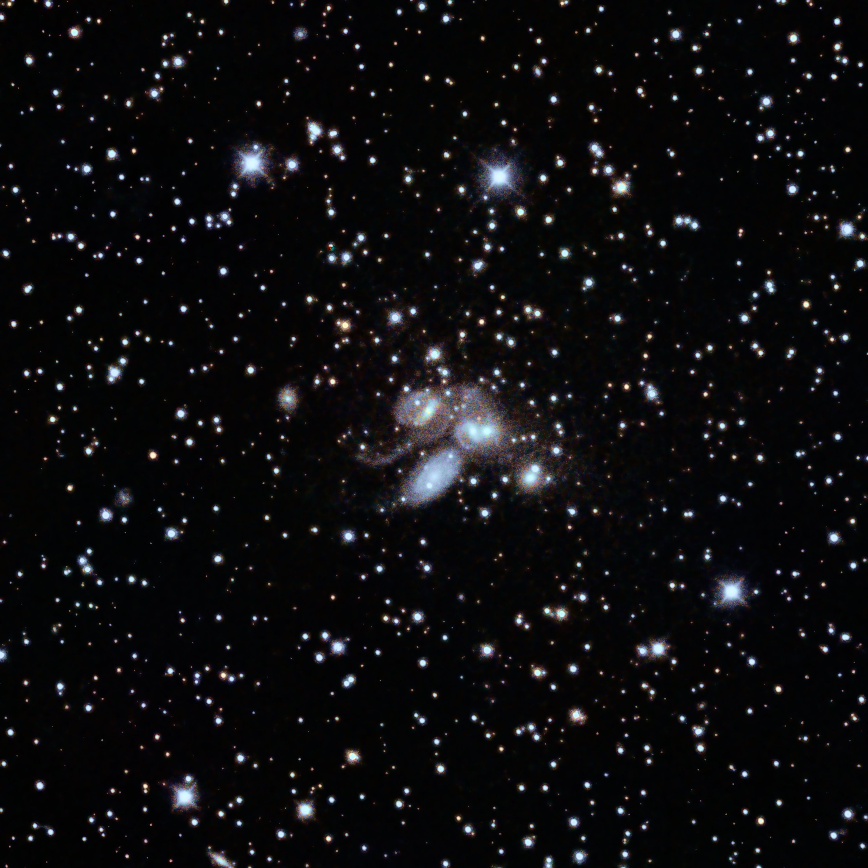 HCG92 Stephan's Quintet | Telescope Live