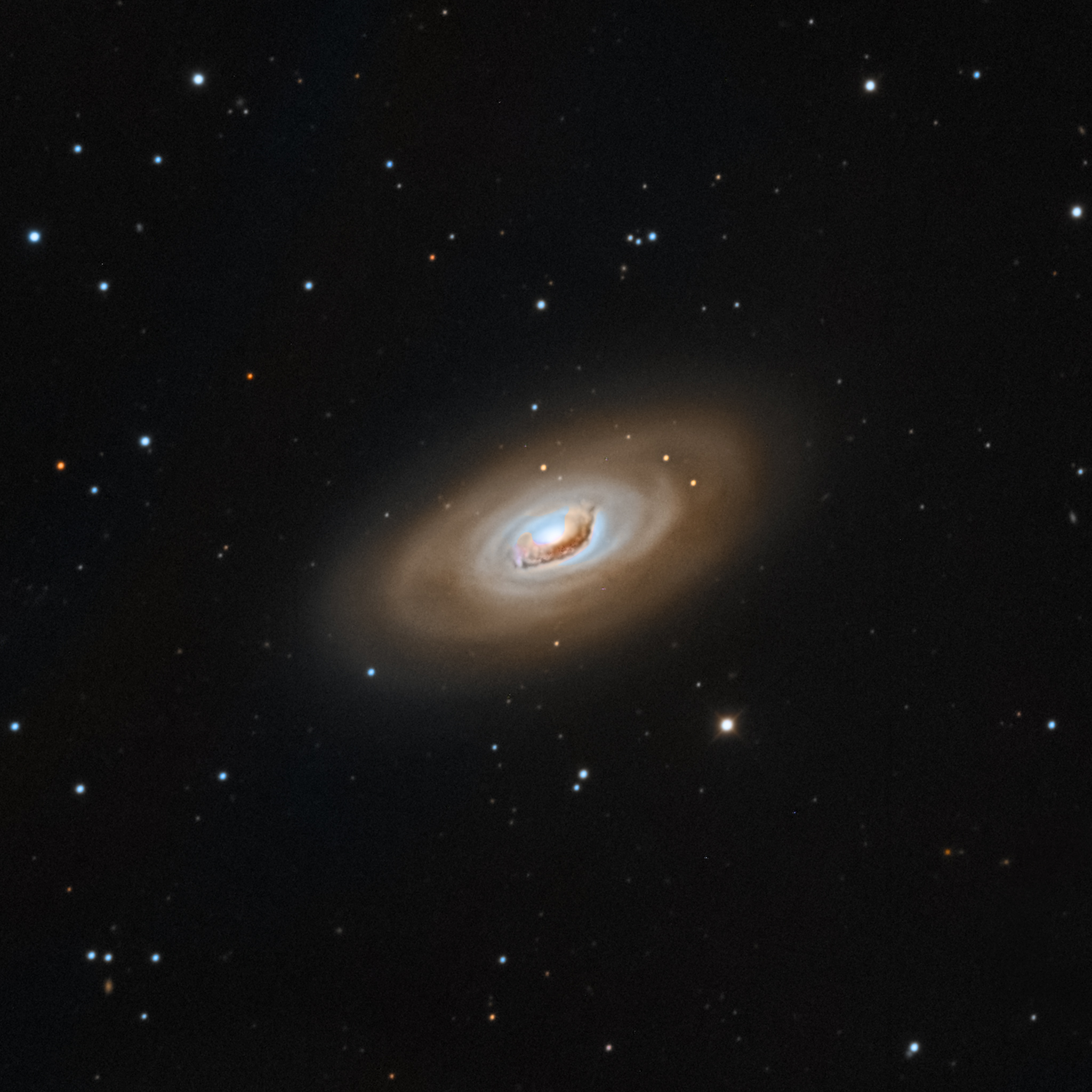 M64 - The Black Eye Galaxy | Telescope Live