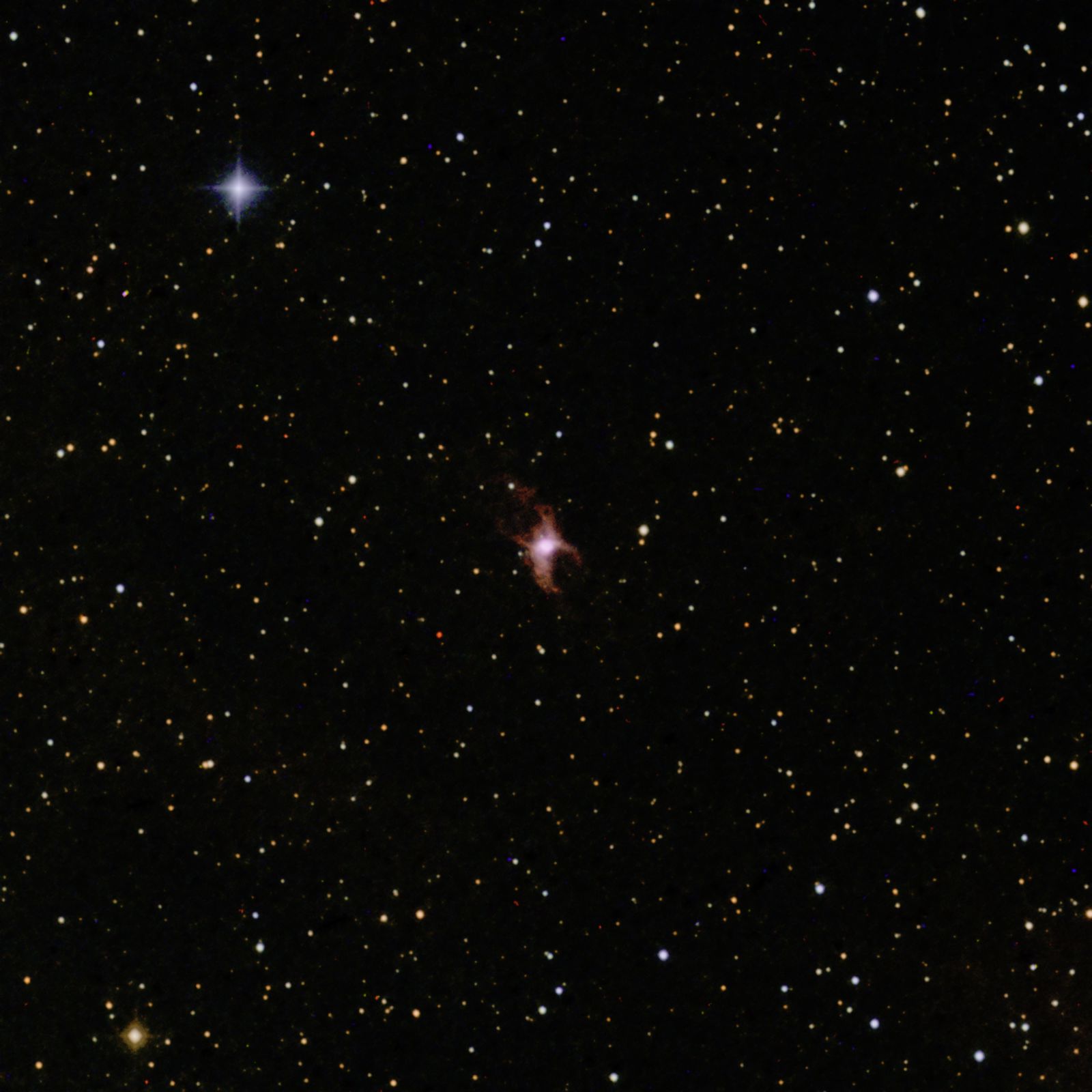 The Red Spider NGC6537 | Telescope Live