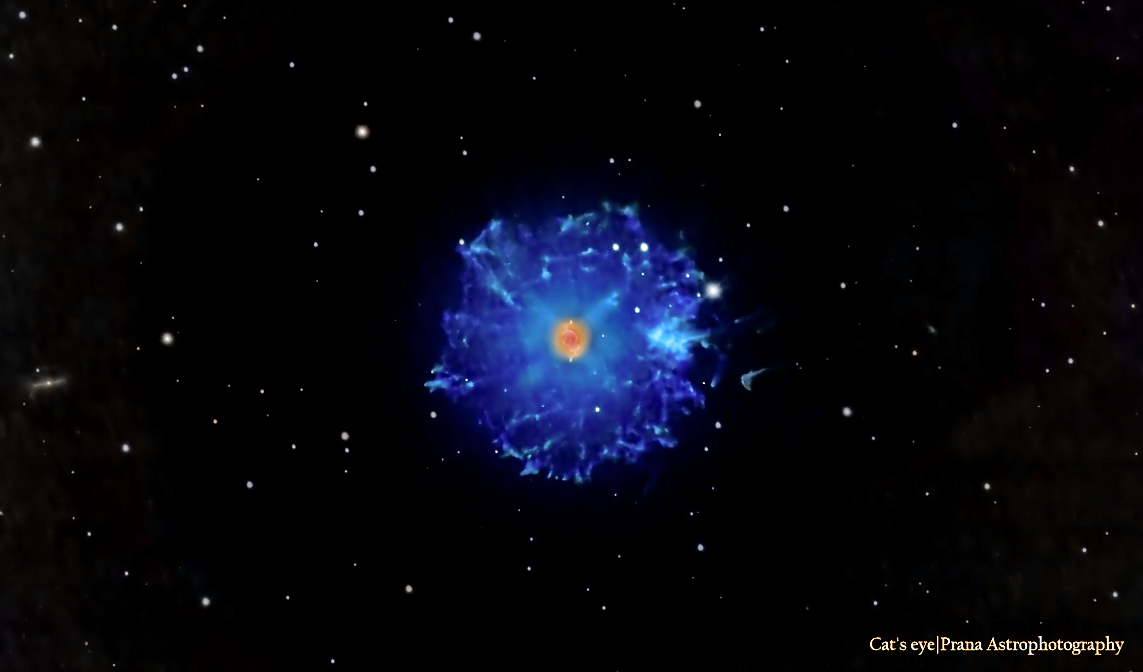 Cat's Eye, NGC6543 (SHO) | Telescope Live