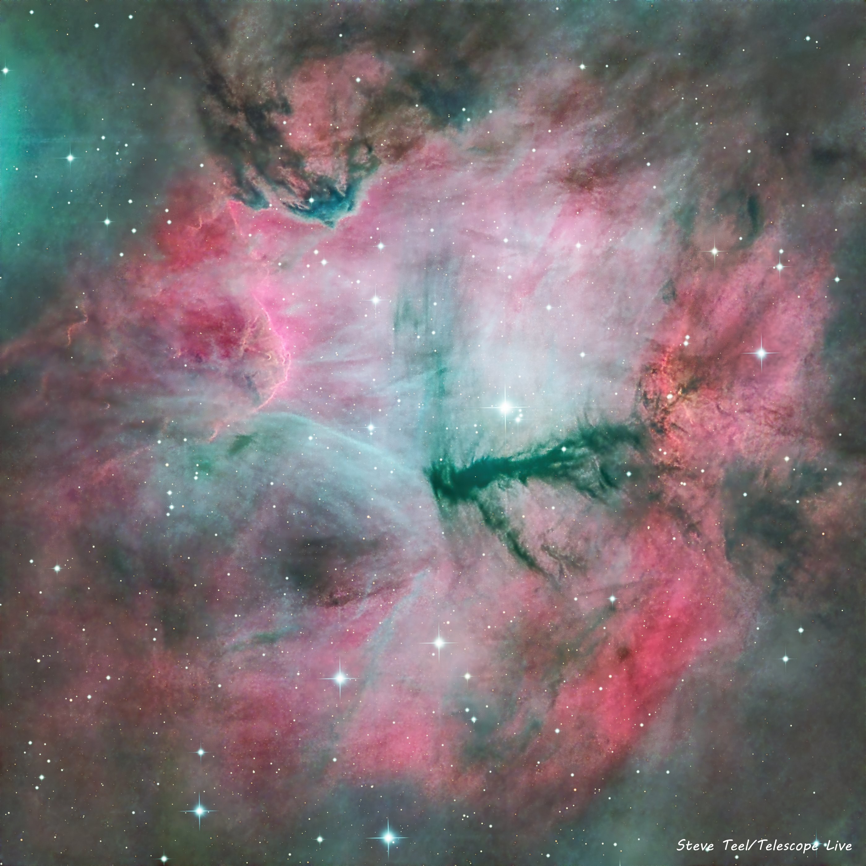 RCW32 (Gum15) RGB | Telescope Live