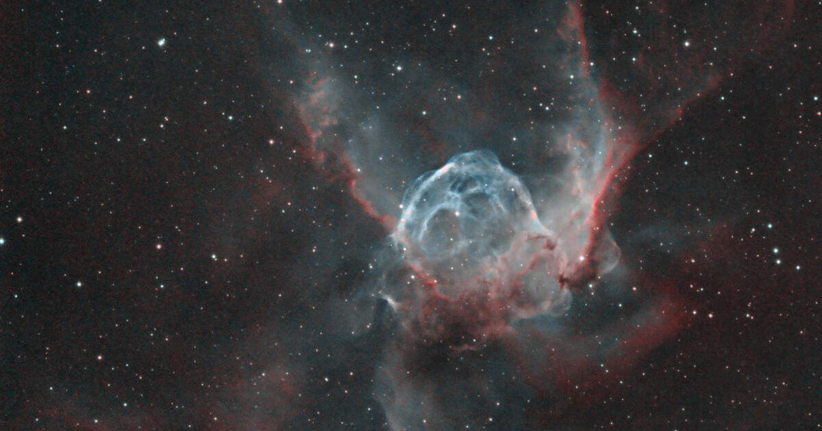 NGC2359 Thor's Helmet | Telescope Live