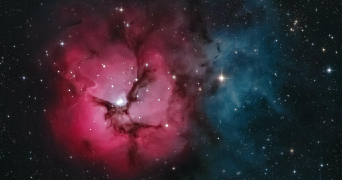 M20 - The Trifid Nebula | Telescope Live
