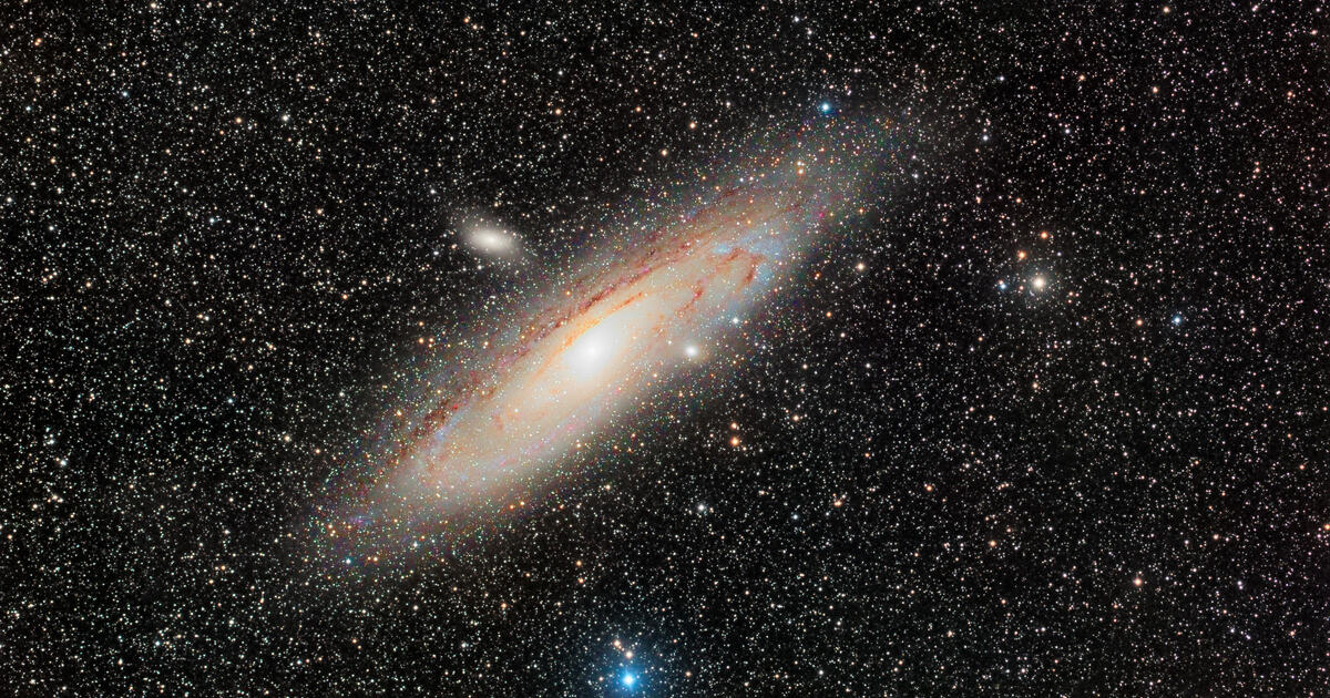 Andromeda Galaxy Telescope Live