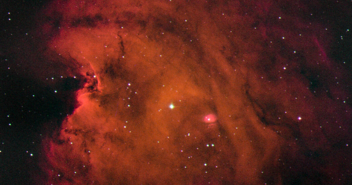 NGC 2175 - Monkey Head Nebula | Telescope Live