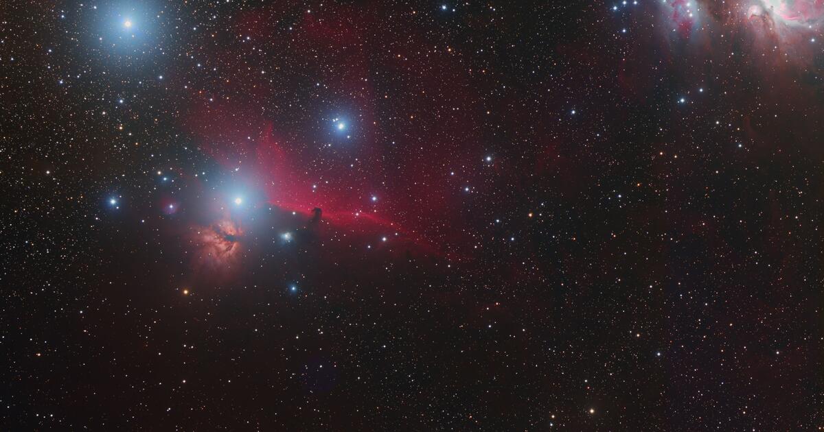 IC 434 and M42 | Telescope Live