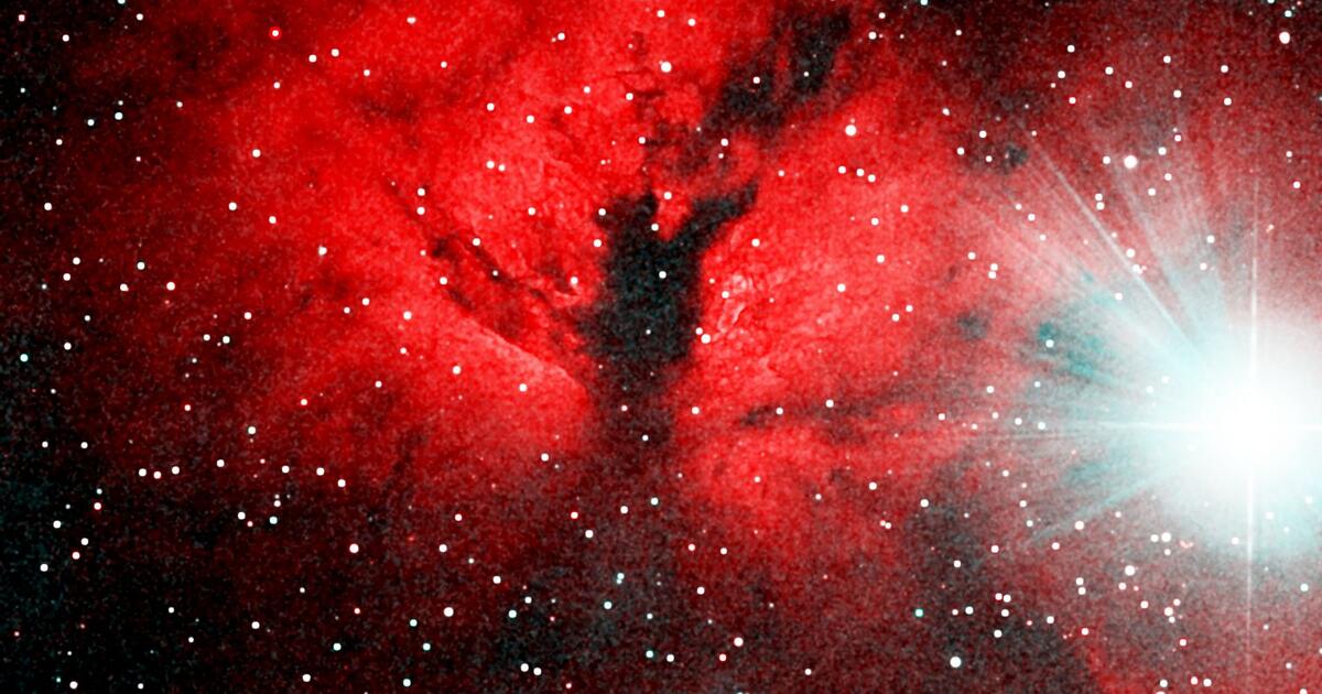 One_Click Observation - Flame Nebula | Telescope Live