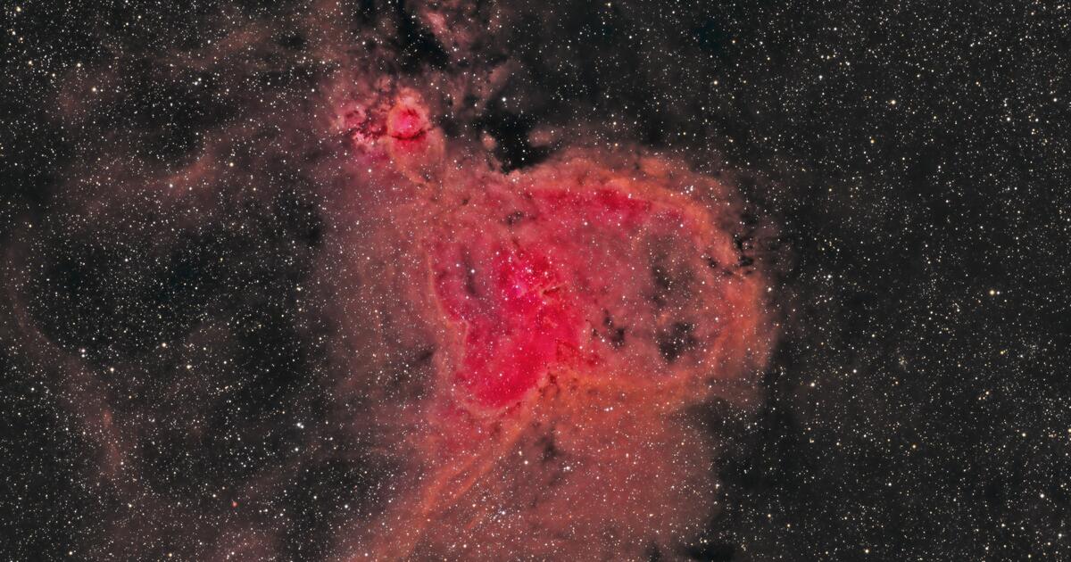 The Heart Nebula | Telescope Live