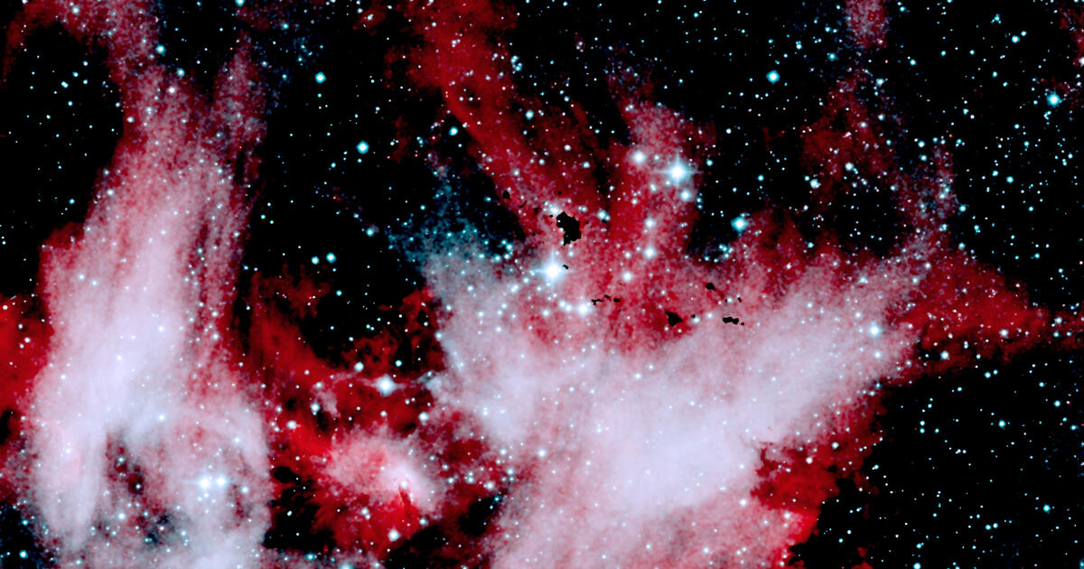 One Click Observations -Running Chicken Nebula (Palette HOO ...