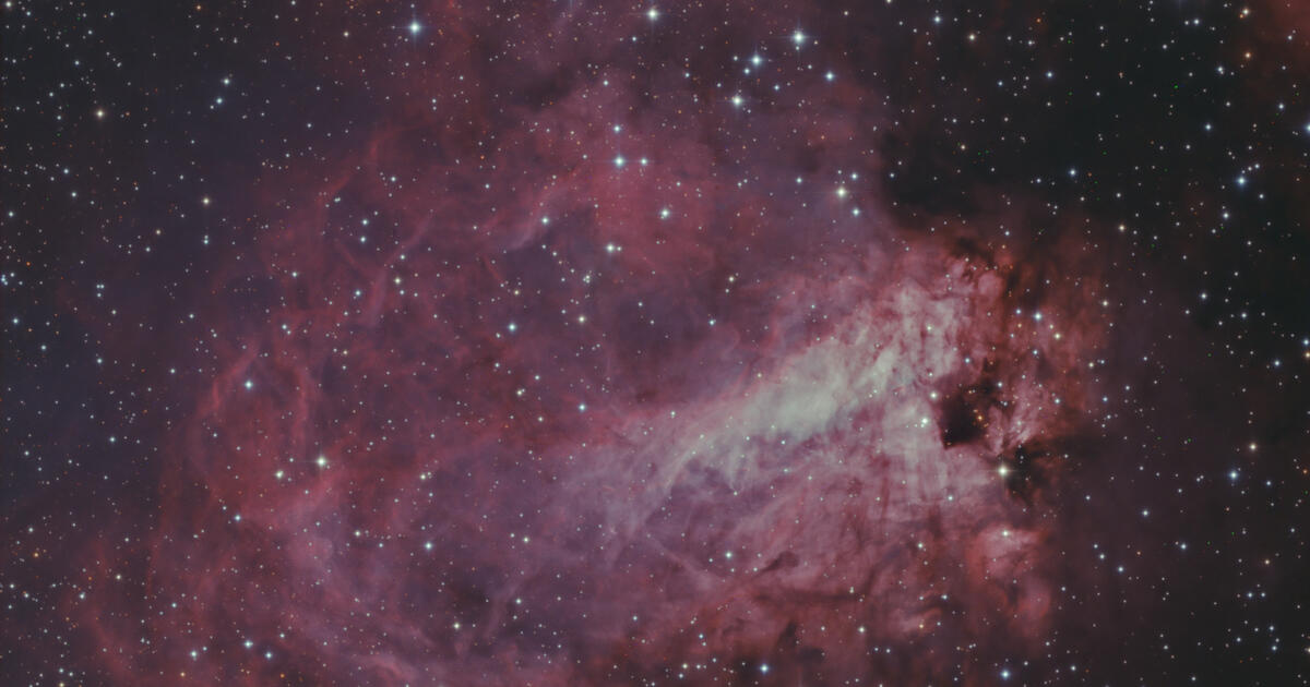 The Omega Nebula | Telescope Live
