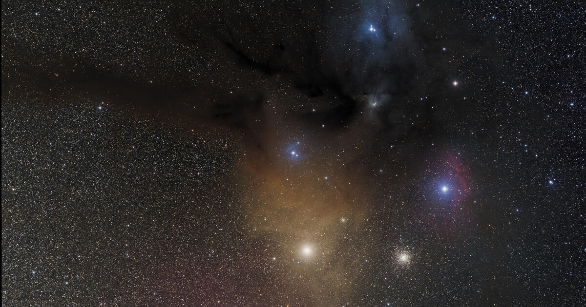 Antares Region at 200mm | Telescope Live