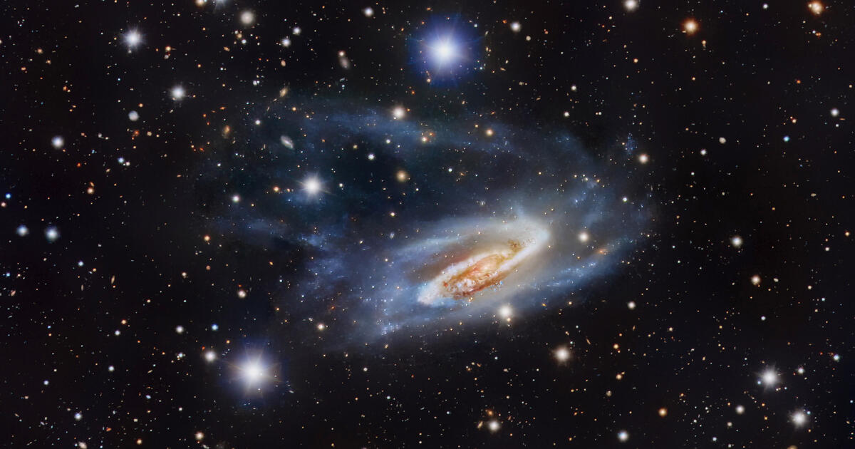 NGC 3981 - Spiral Galaxy | Telescope Live