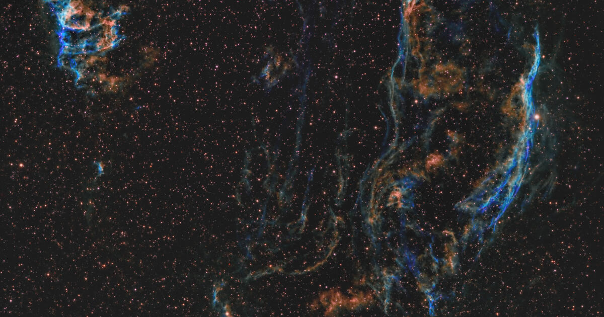 Veil Nebula Complex in Cygnus | Telescope Live
