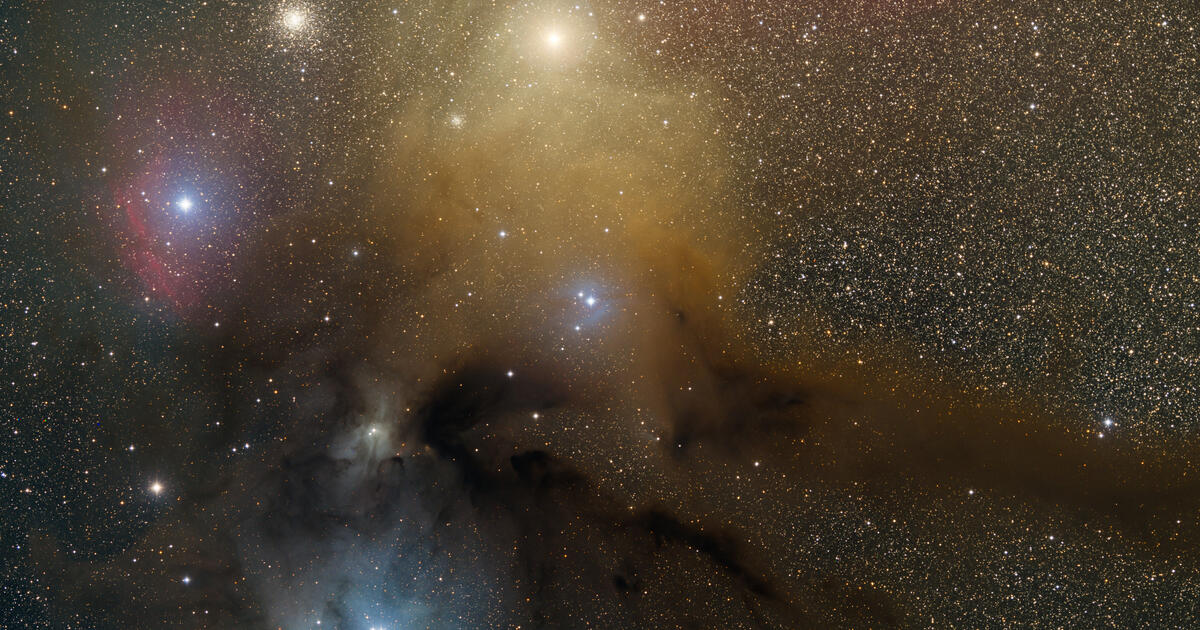 Rho Ophiuchi Complex -IC 4605 nebula | Telescope Live