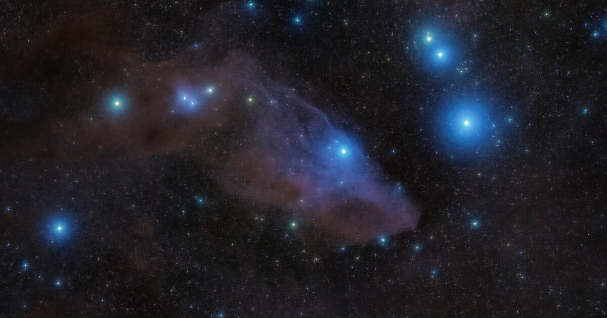 Blue Horsehead Nebula - IC 4592 | Telescope Live