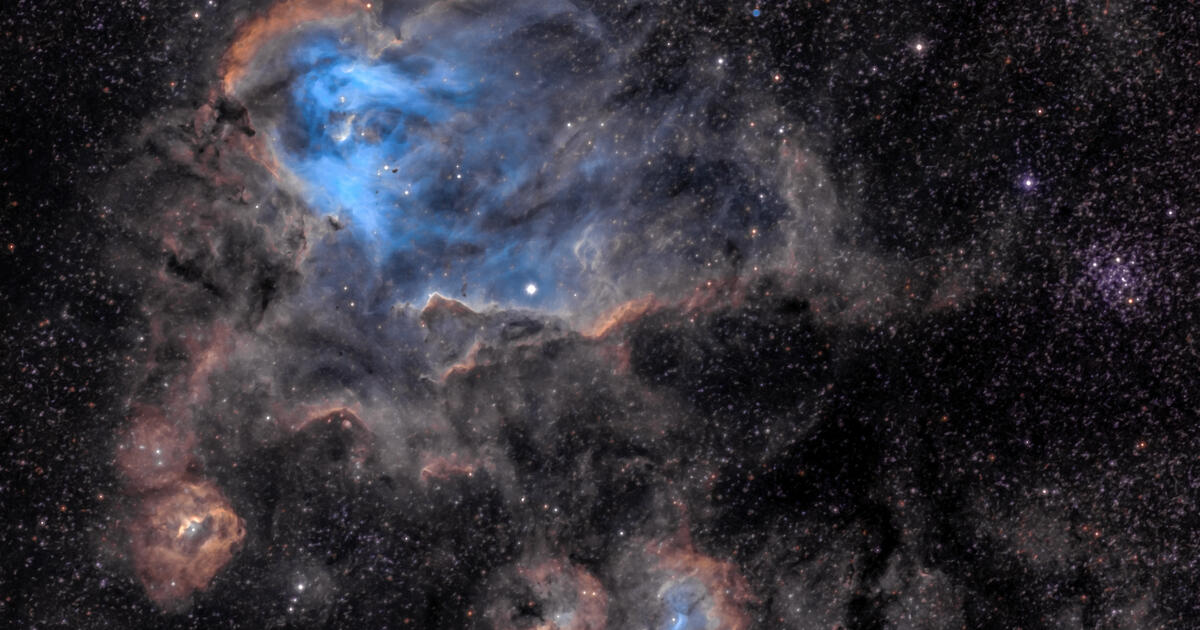 RUNNING CHICKEN NEBULA | Telescope Live