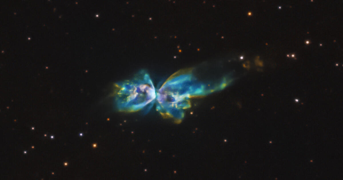 NGC 6302 - The Butterfly Nebula | Telescope Live