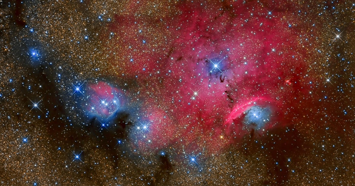 NGC 6559 - wide field | Telescope Live