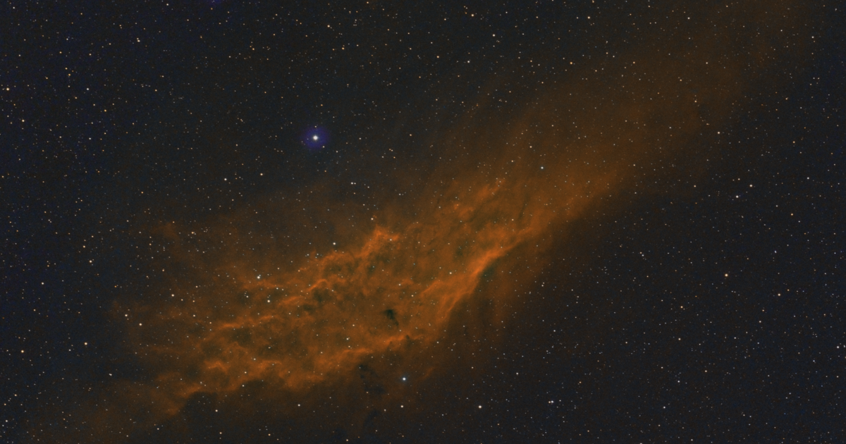 NGC 1499 - California Nebula | Telescope Live