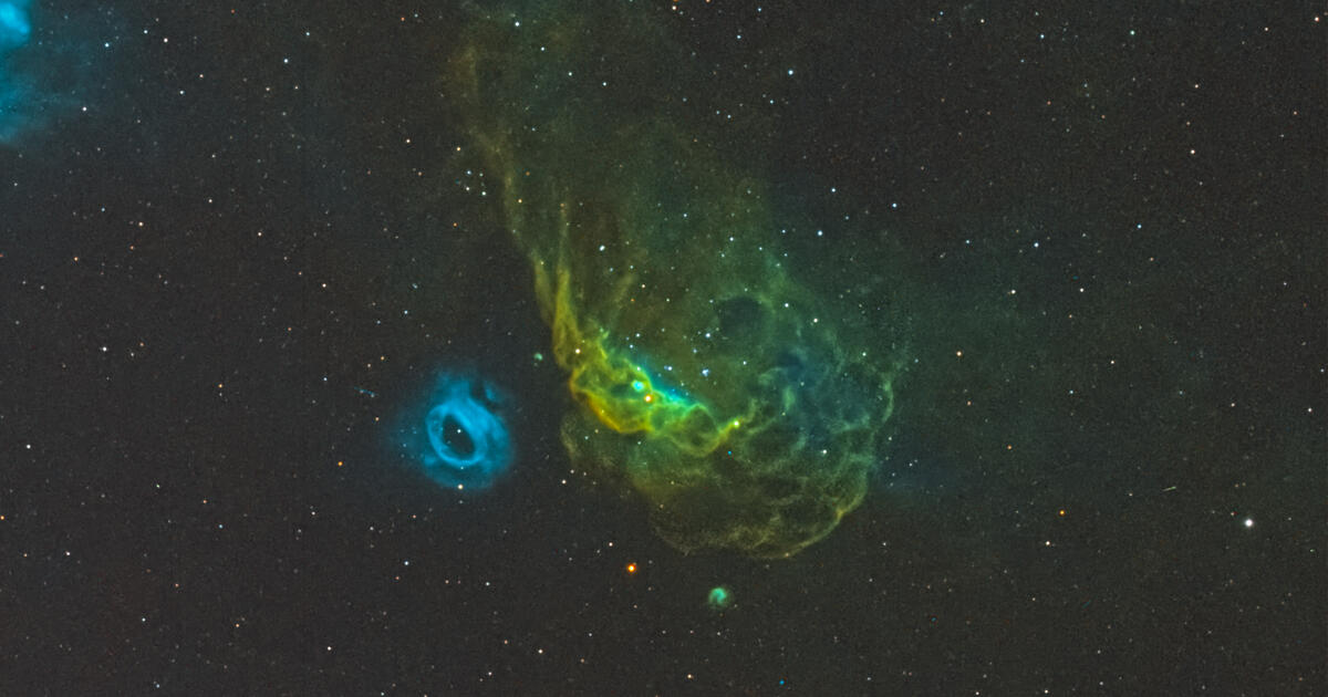 NGC 2014 A Cosmic Reef | Telescope Live