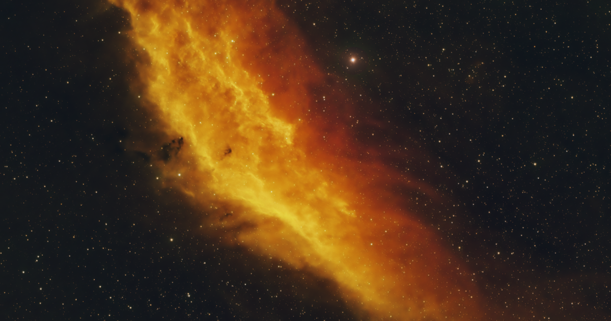The California Nebula | Telescope Live