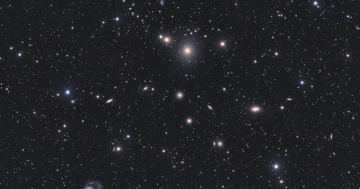 Galaxies in Fornax | Telescope Live