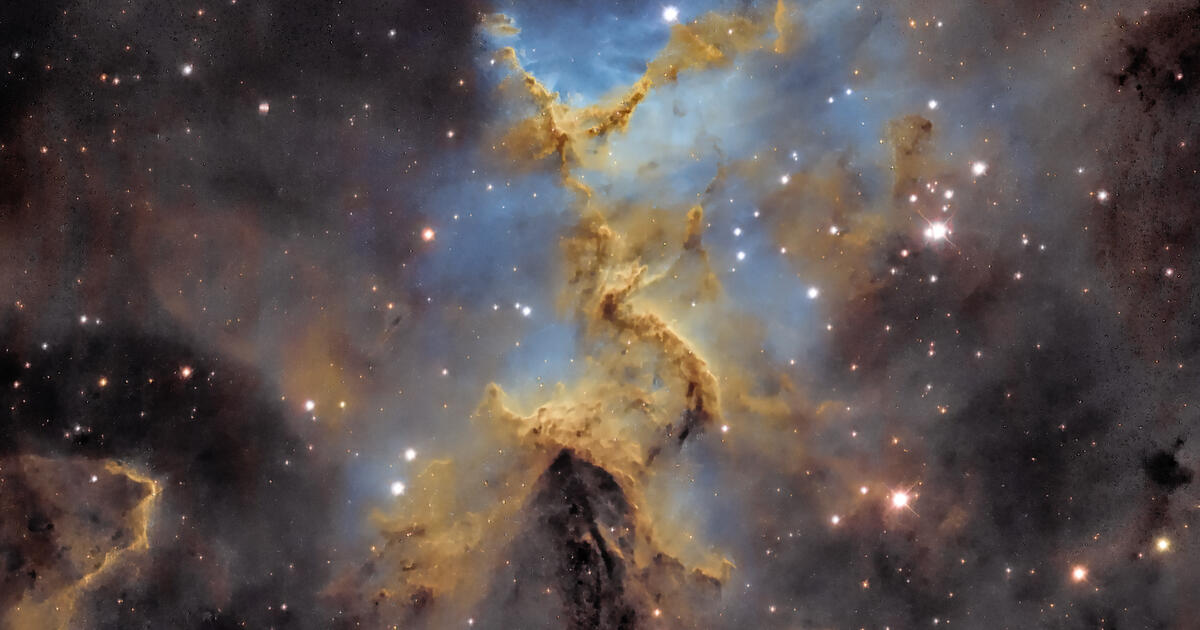 Core of the Heart Nebula | Telescope Live