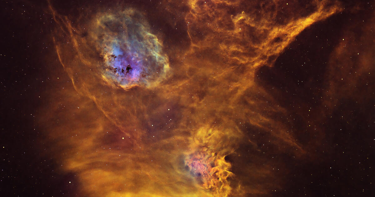 IC405, IC410 | Telescope Live