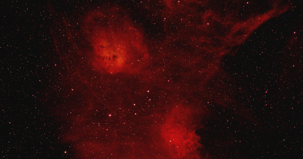 IC 405 & IC 410 | Telescope Live