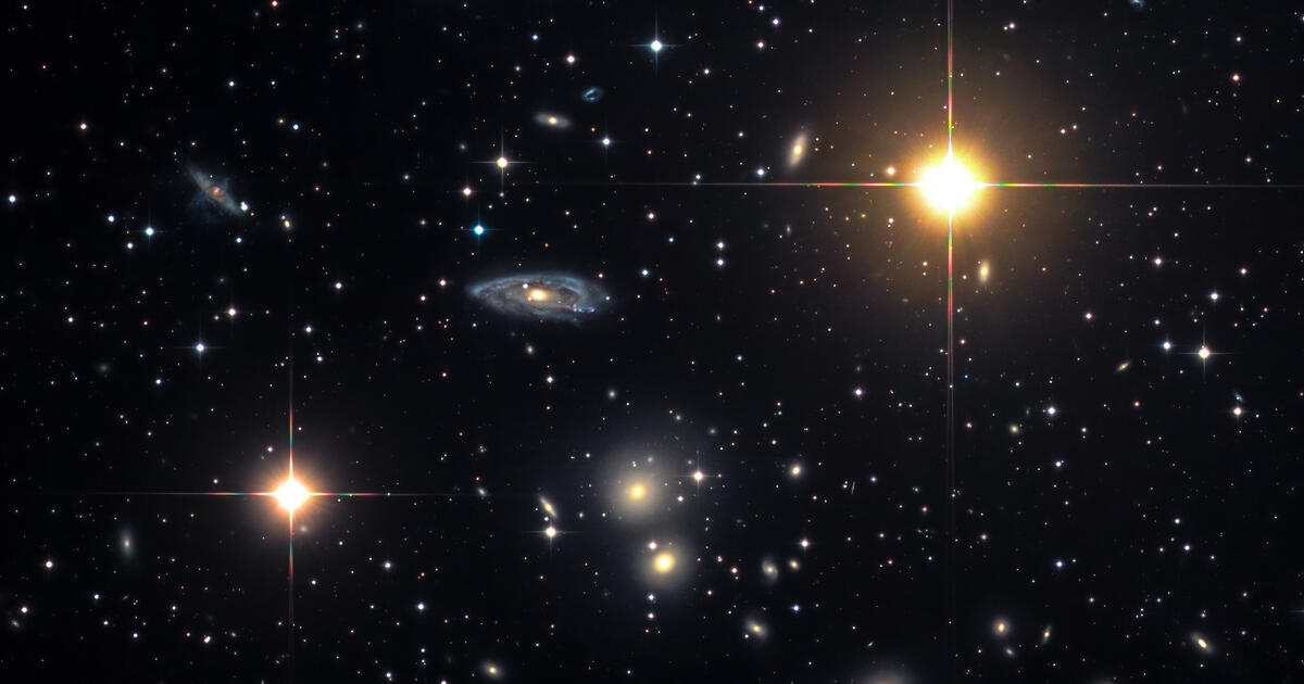 Abell 1060 The Hydra Cluster | Telescope Live