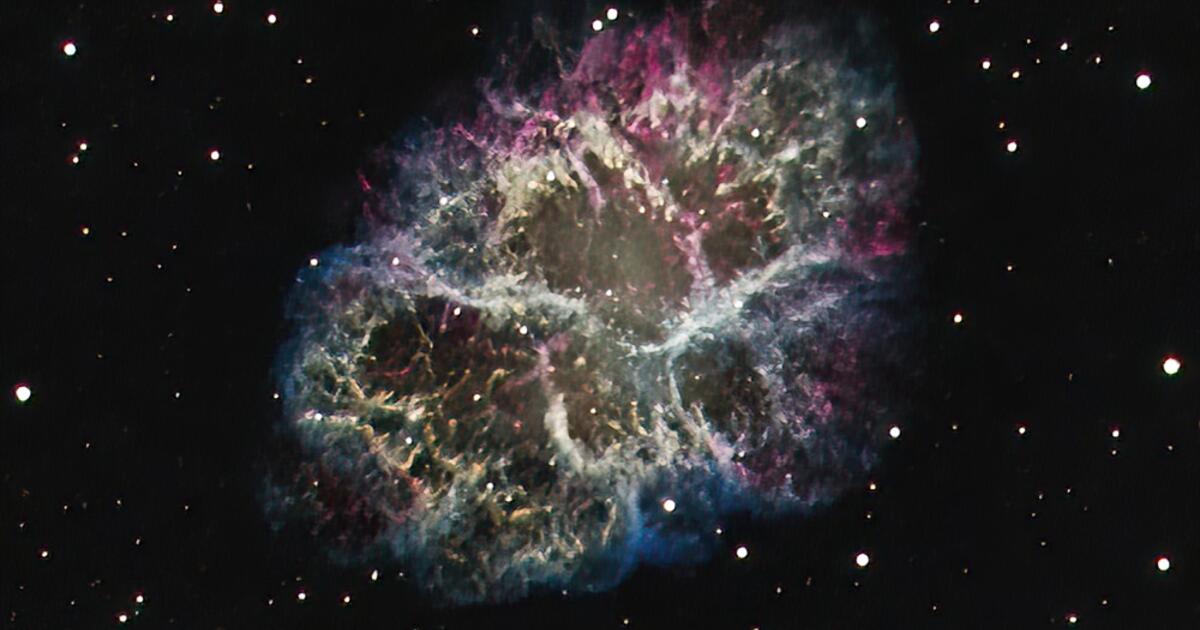 M1 - Crab Nebula | Telescope Live