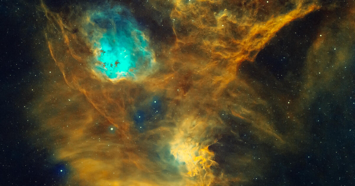 IC 405 IC410 | Telescope Live