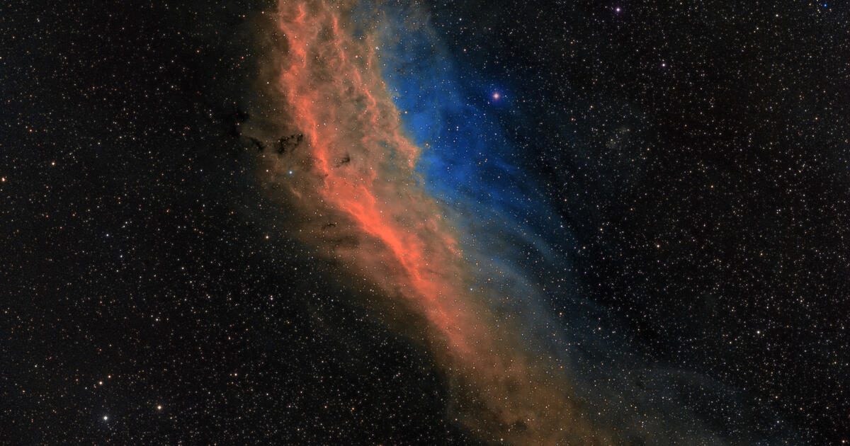 NGC 1499 California Nebula in Perseus | Telescope Live