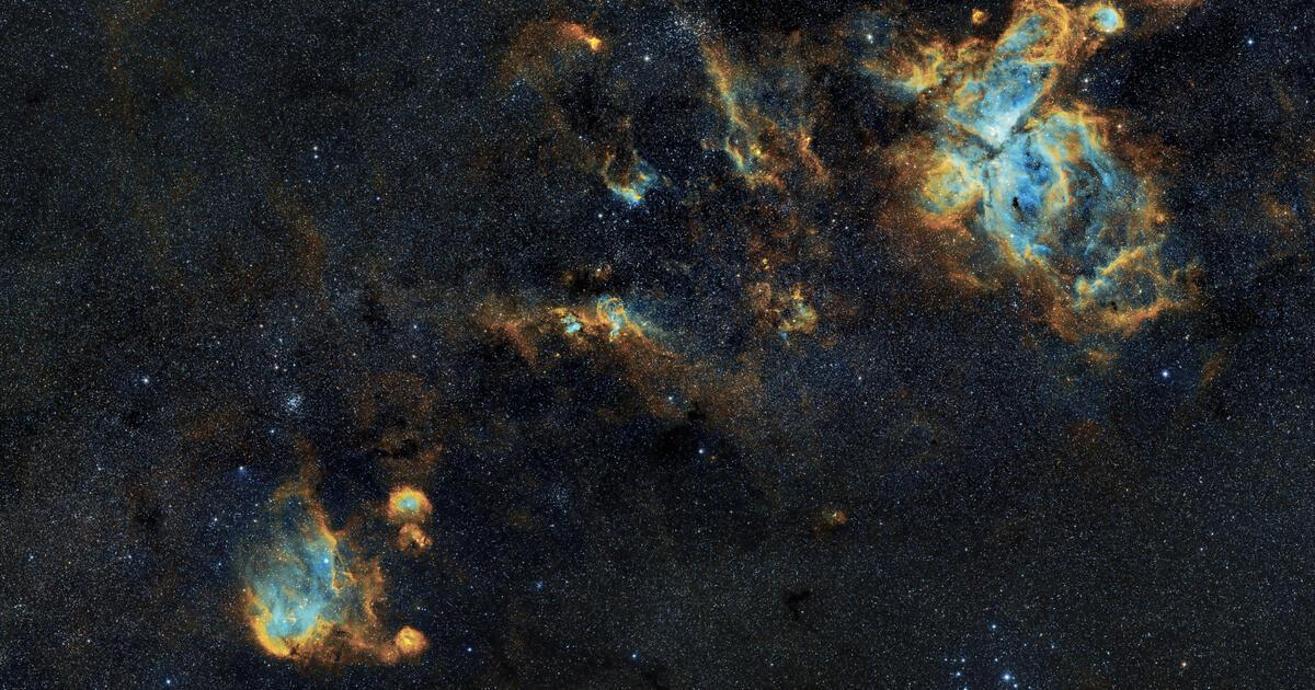 RCW 57 Mosaic | Telescope Live