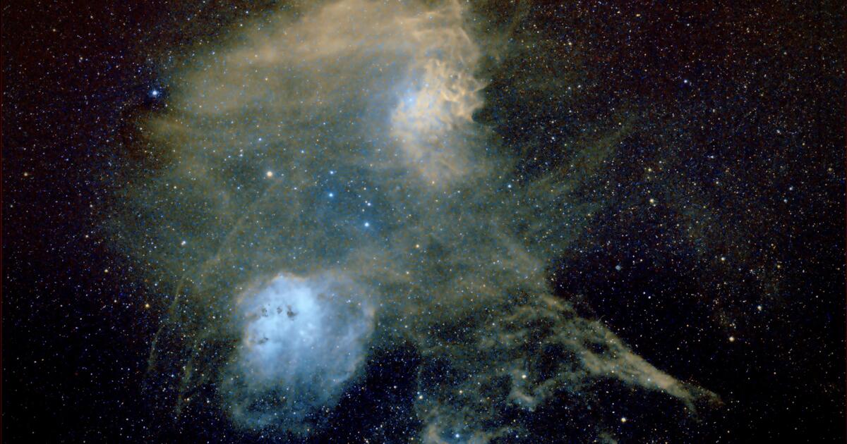 IC 405 IC410 | Telescope Live