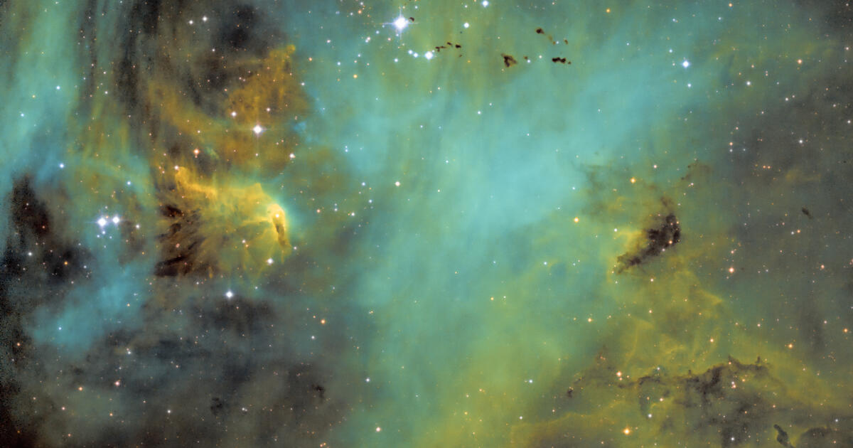 The core of the Running Chicken Nebula (IC 2948) | Telescope Live