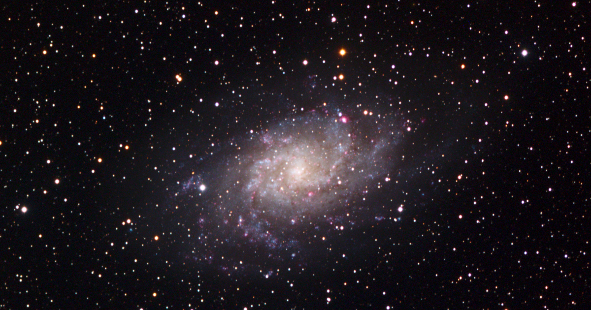 M33 - Triangulum Galaxy (crop) | Telescope Live