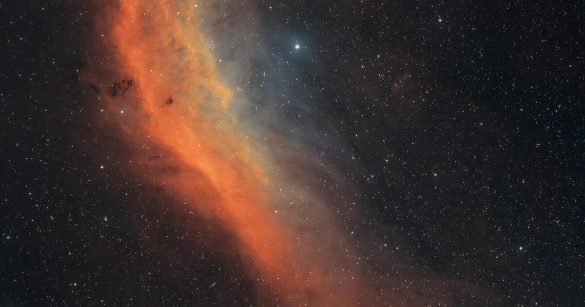 California Nebula | Telescope Live