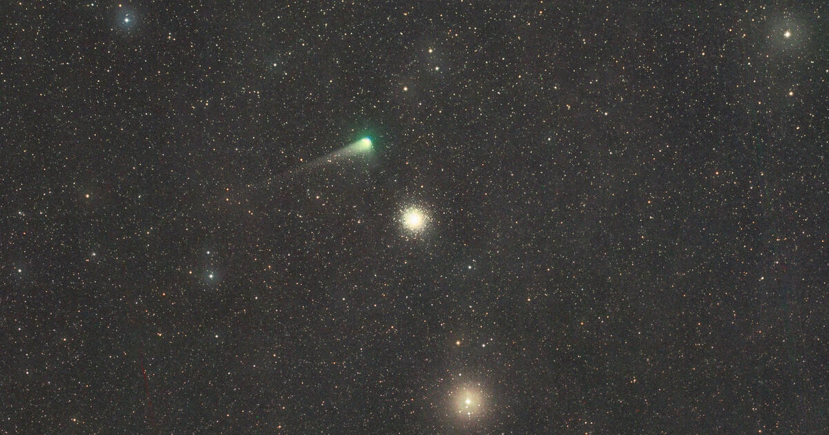 C/2017 K2 visiting M10 | Telescope Live