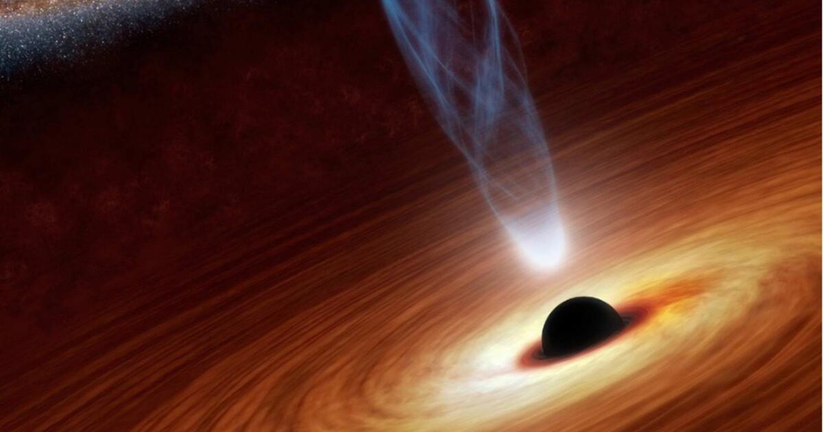 Astronomers Detect Enormous Black Hole Jet in Nearby galaxy | Telescope ... Astronomers Detect Enormous Black Hole Jet in Nearby galaxy | Telescope ...