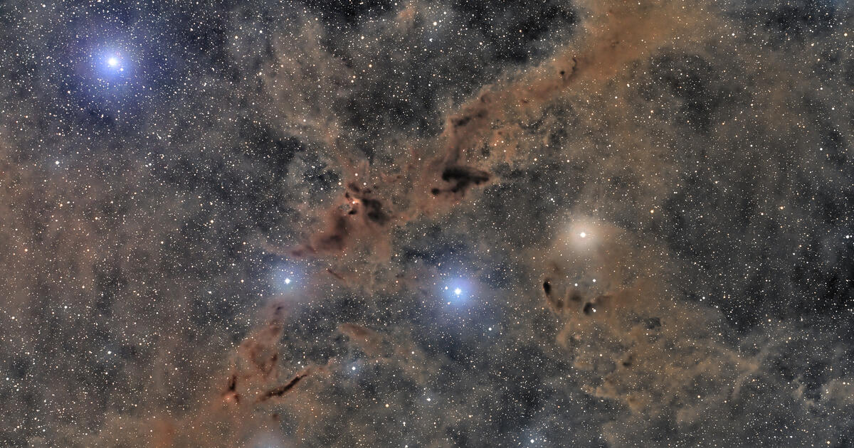 B228 a.k.a The Dark Wolf Nebula | Telescope Live