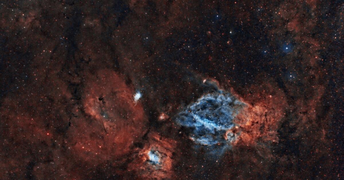 Cepheus Region WideField SPA-1 SHO | Telescope Live