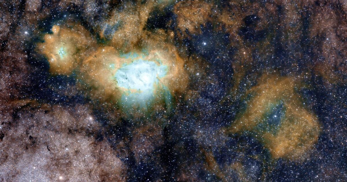 M8, 20, 21, and Sh2-22 | Telescope Live