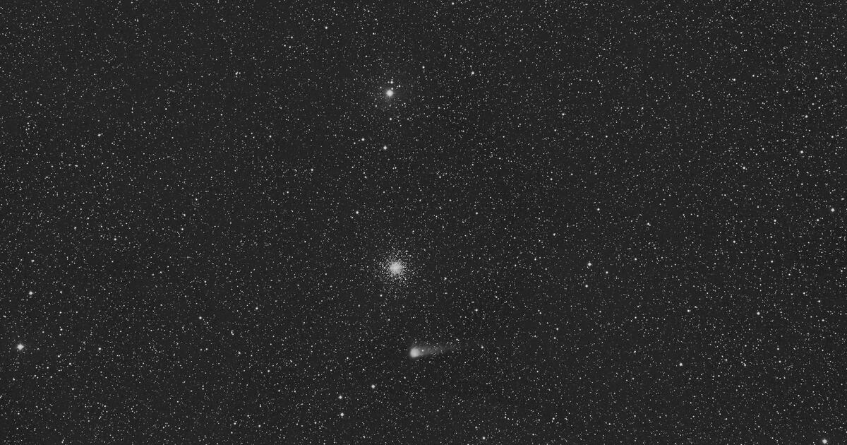 Comet K2 and M10 | Telescope Live