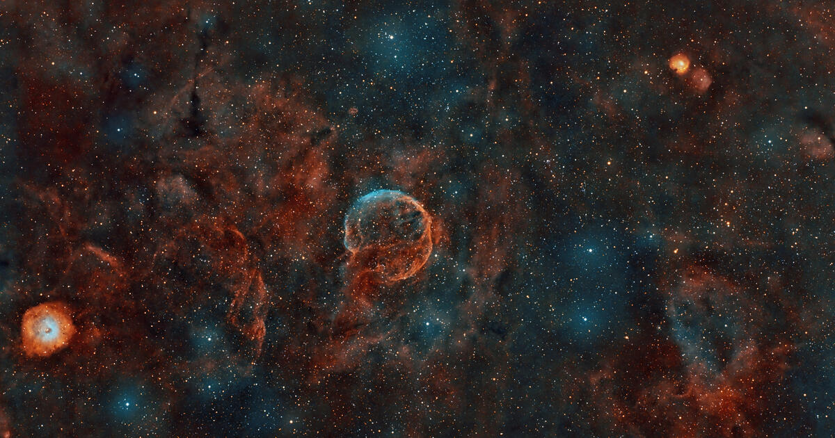 Abell 85 SNR SHO Modified | Telescope Live