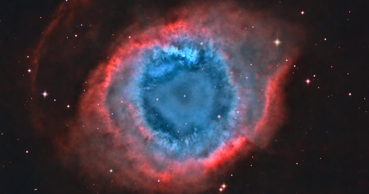 Helix Nebula SHO-One More Try | Telescope Live