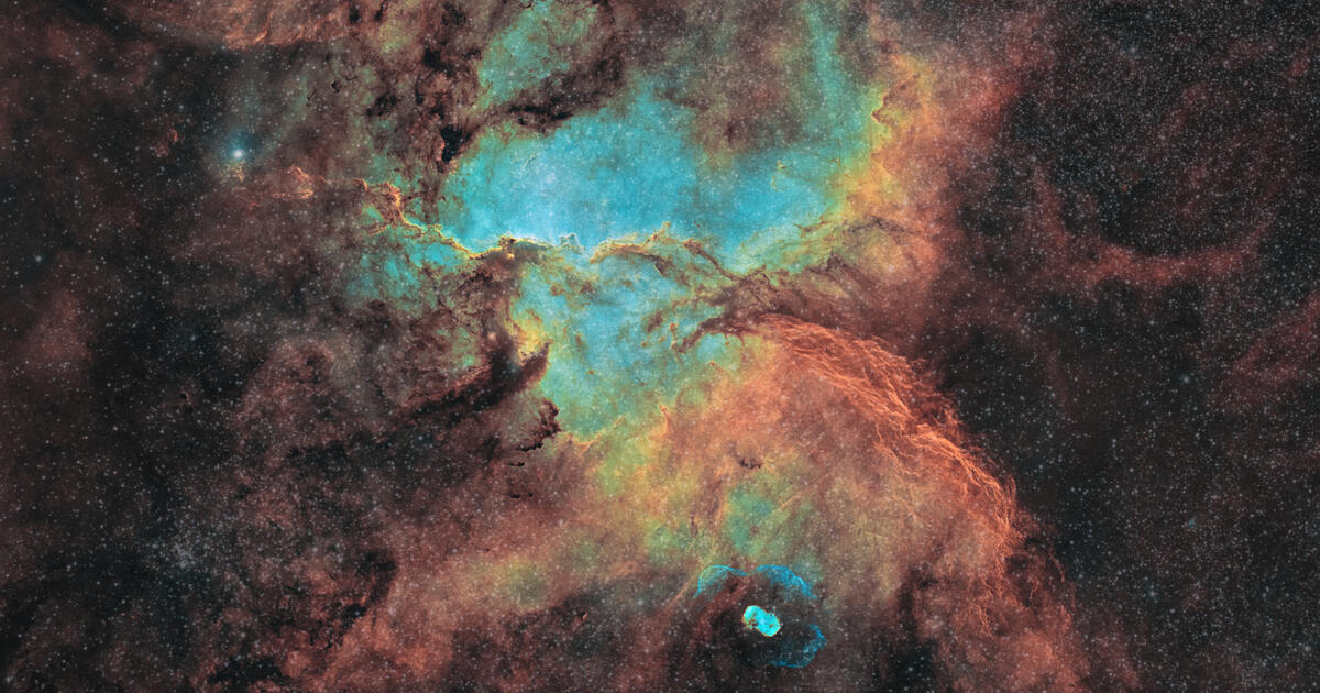 NGC 6188 - the fighting dragons of ara | Telescope Live