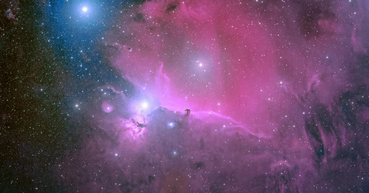 Horsehead Nebula in HSO | Telescope Live