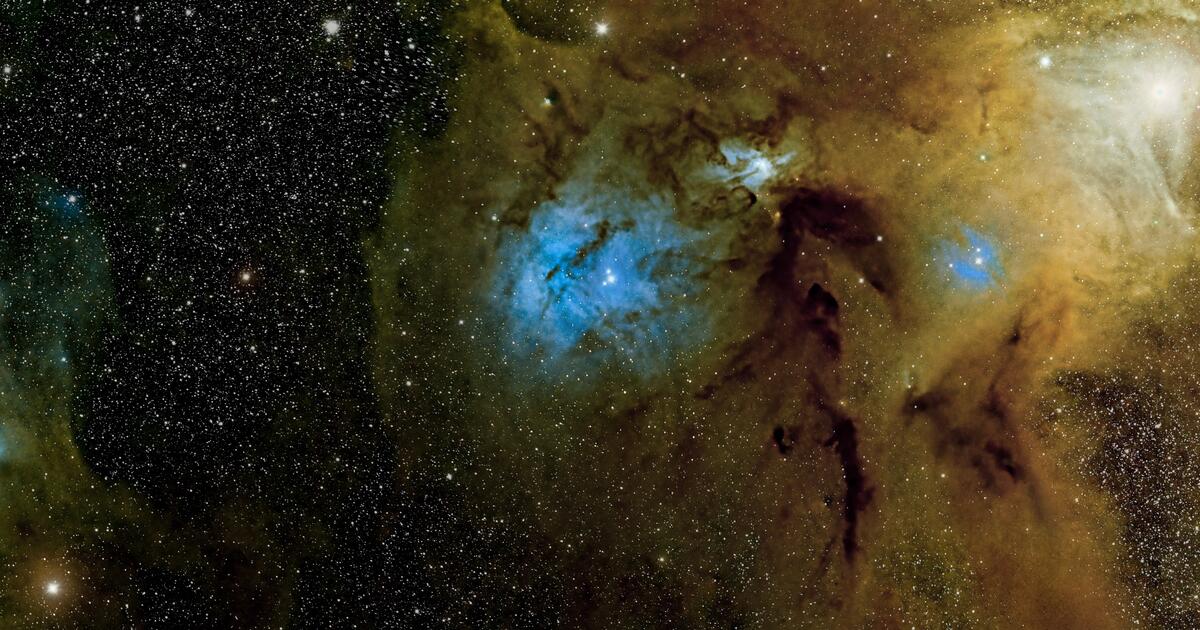 IC4592 + Rho Opiuchi | Telescope Live