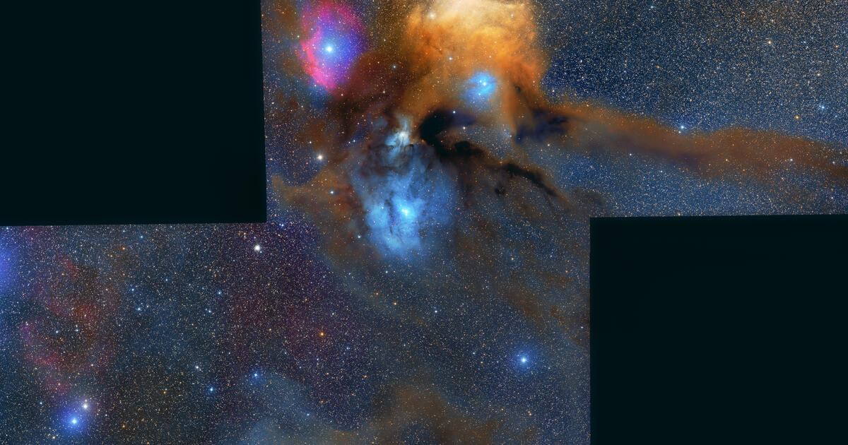 Rho Ophiuchi and the Blue Horsehead Nebula | Telescope Live